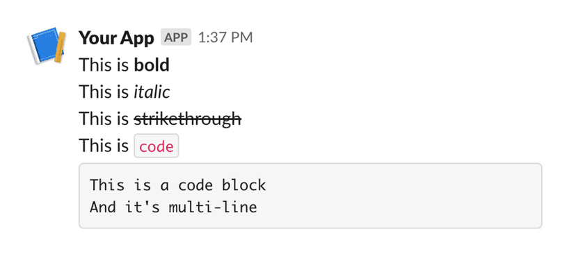 The developer's guide to Slack's Markdown formatting | Knock