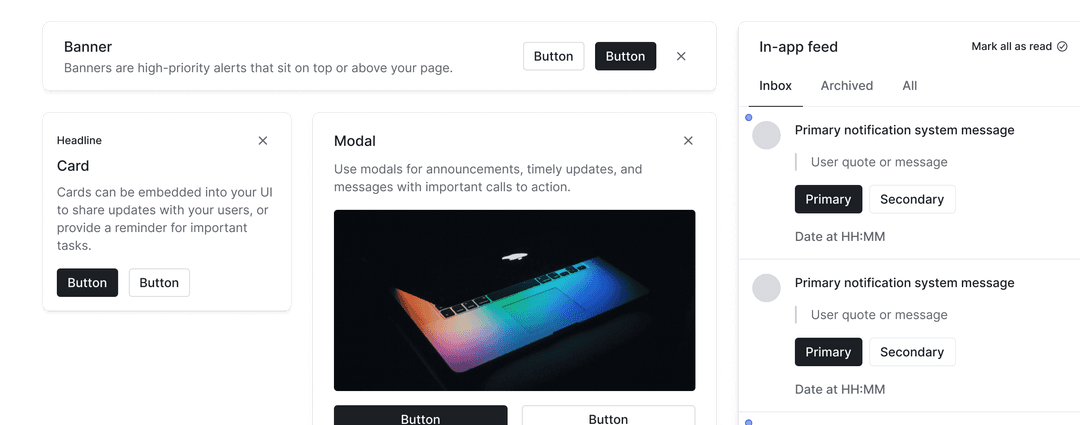 Knock | Product and customer messaging infrastructure
