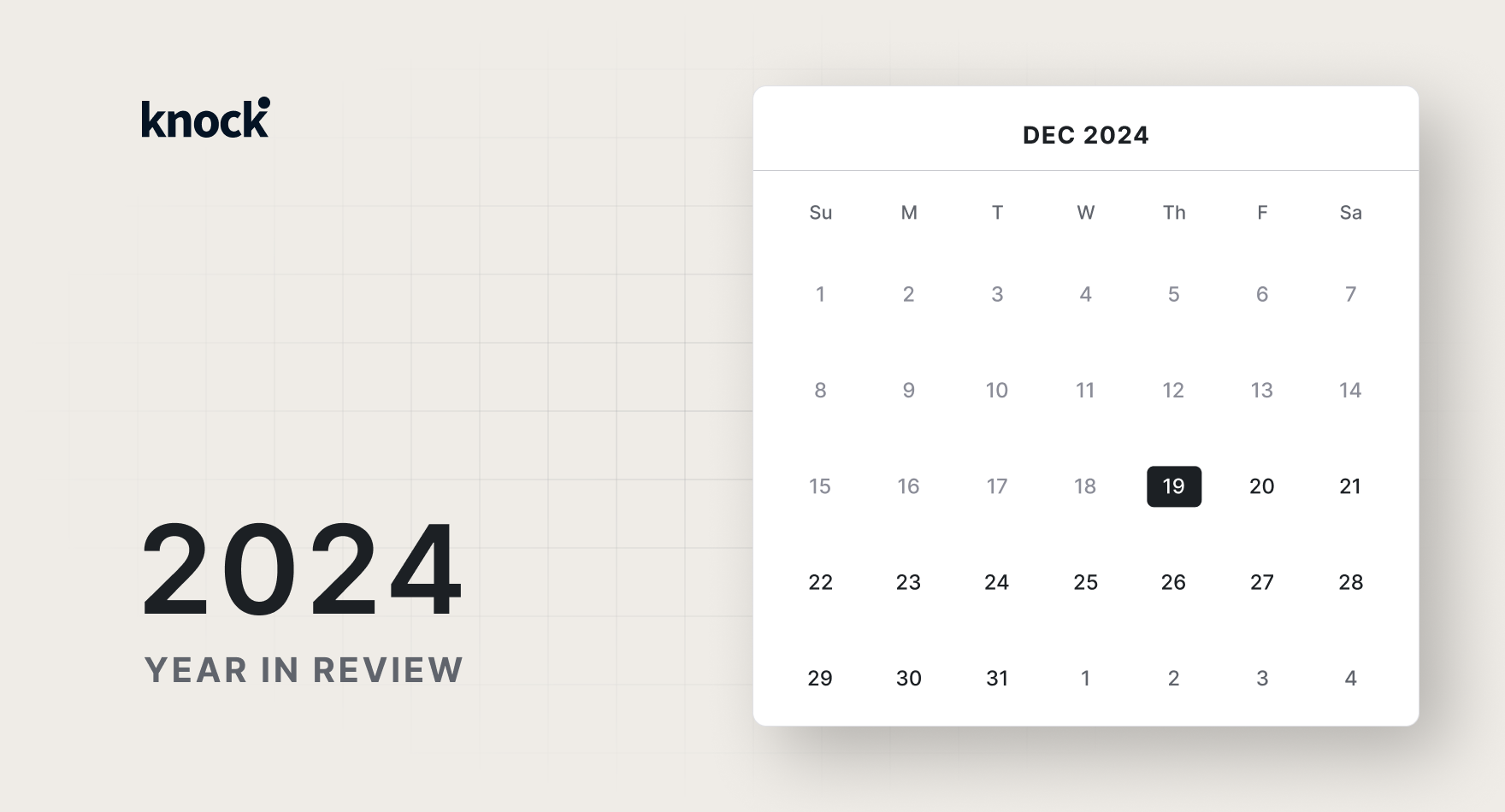 Our 2024 letter to the Knock community | Knock