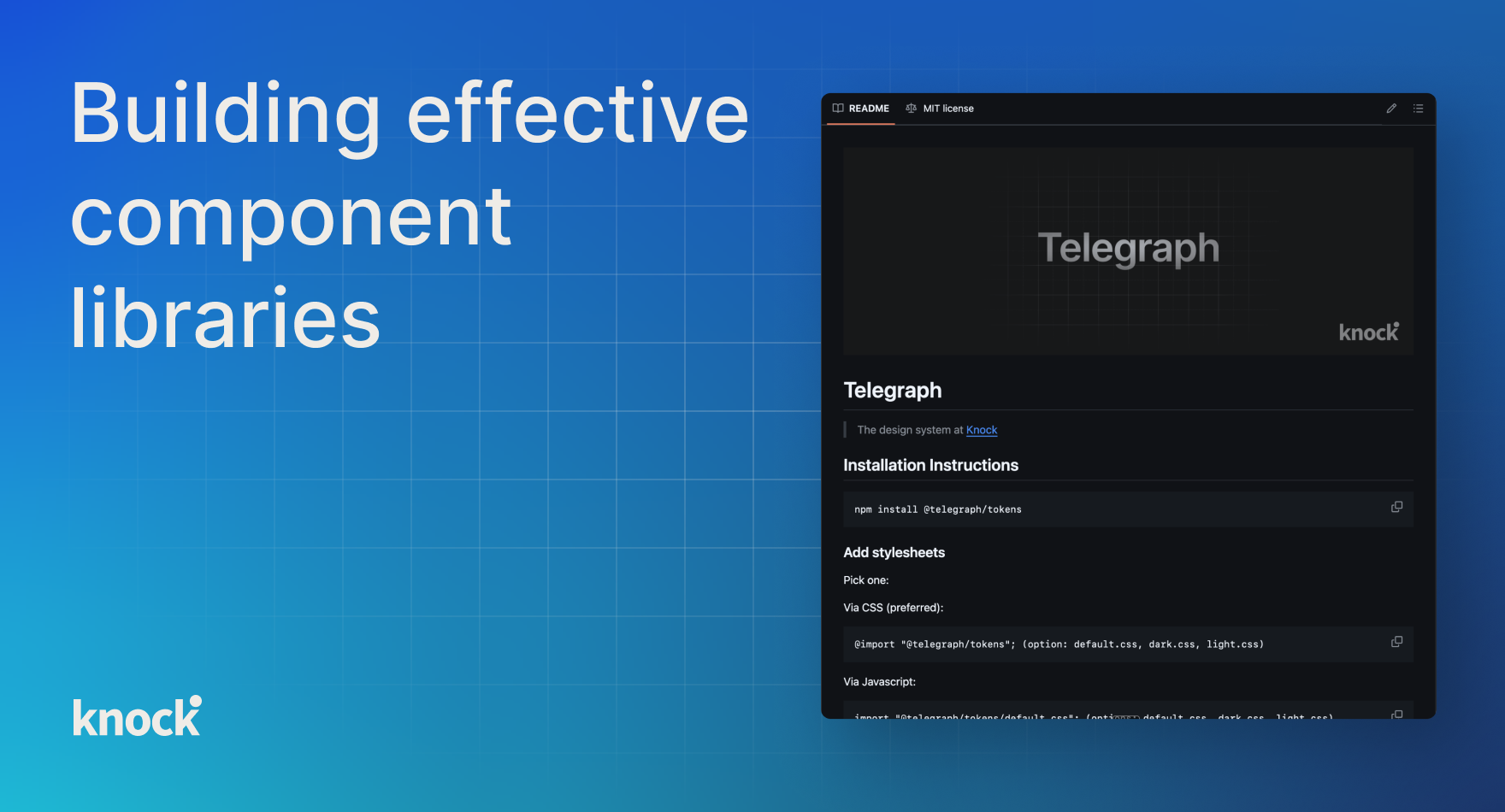 Building effective component libraries: a startup perspective on design ...