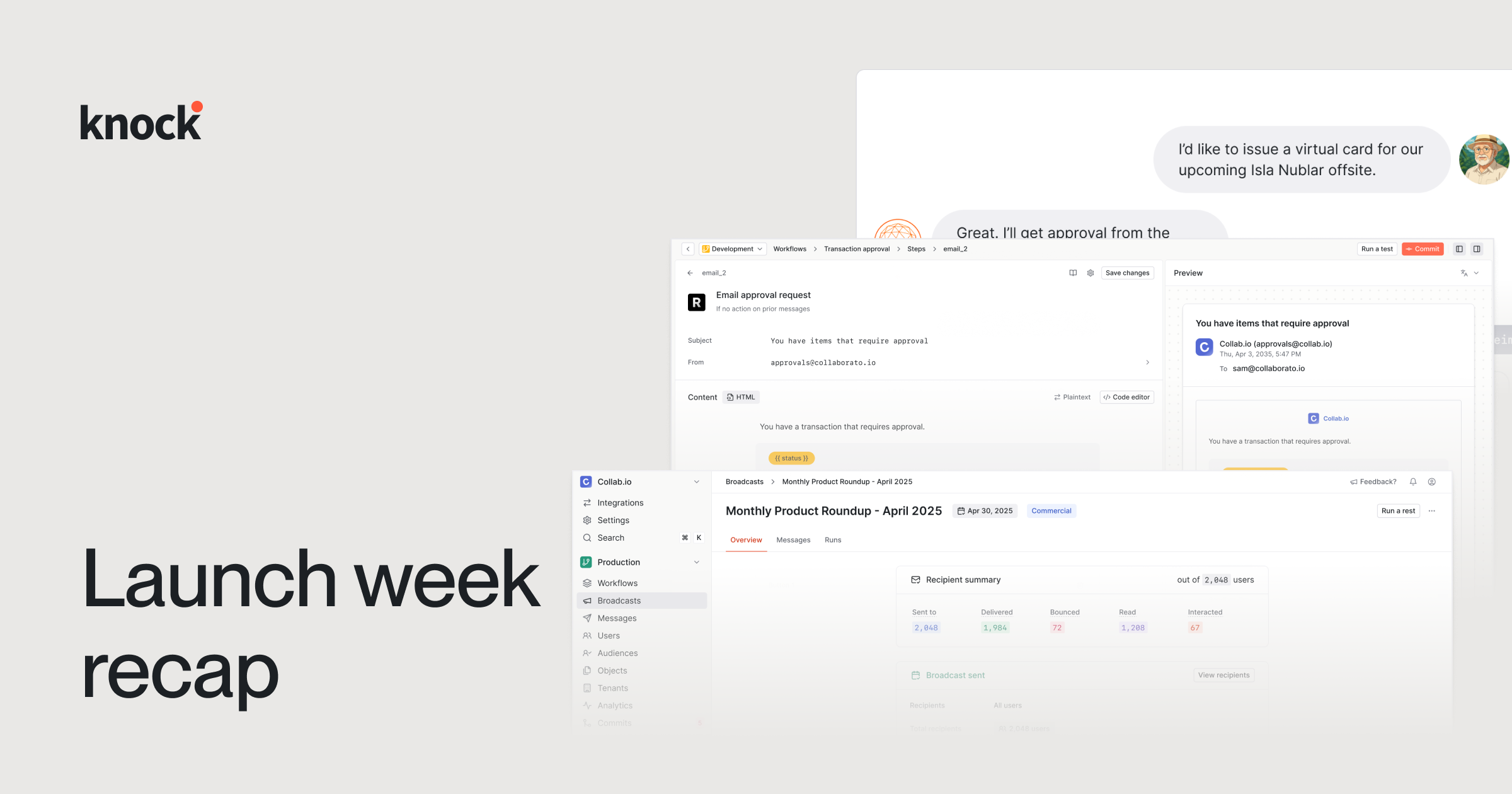 Launch week recap | Knock