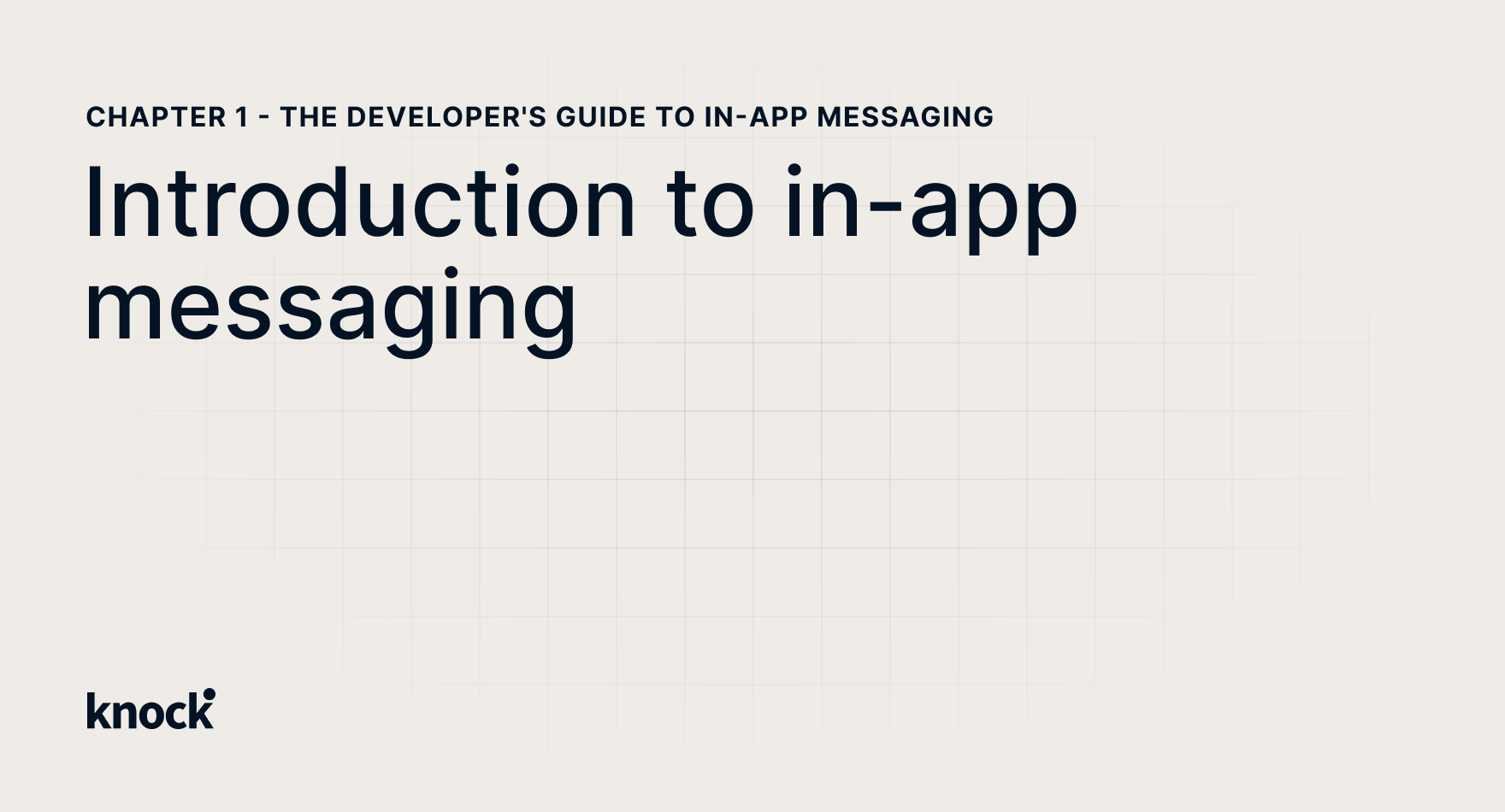 Introduction to in-app messaging | Knock